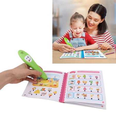 Learning Pen Book, Early Education English Electronic Reading Pen Book ...