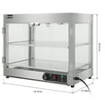 Ktaxon 800W Commercial Food Warmer, 2-Tier Electric Display with Glass ...