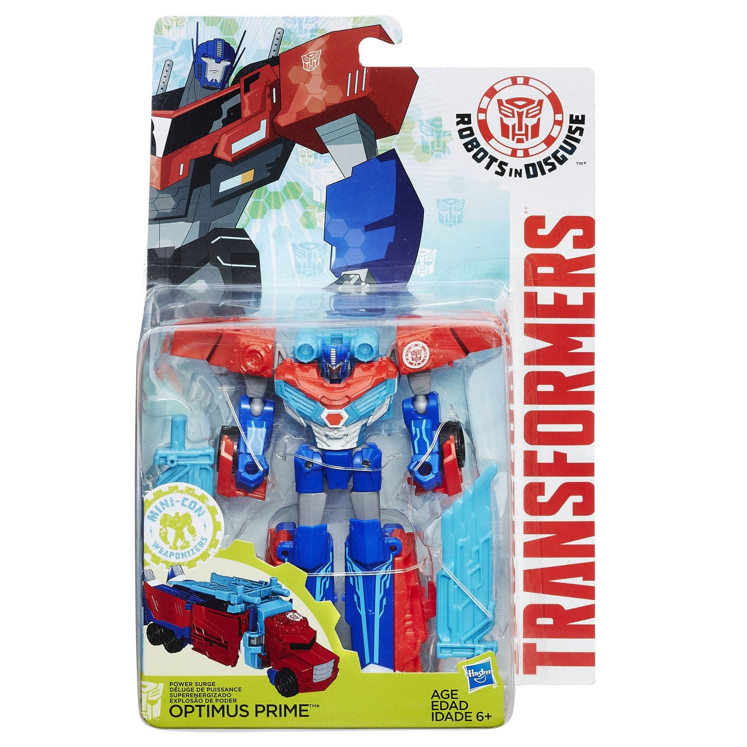 Transformers: Robots in Disguise Warrior Class Power Surge Optimus ...