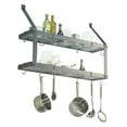 Double Bookshelf Wall Mount Pot Rack - Walmart.com