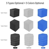 Shinysix Sound insulation cotton,12 * 12 12 Sound Absorption Walls 12 ...