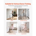 Ballet Barre, 4 Ft Barre Bar for Home, Freestanding Portable Ballet ...