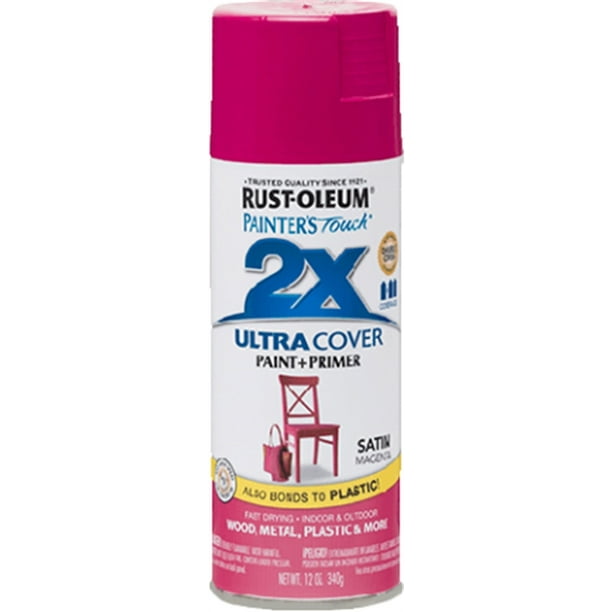 Rust-Oleum Painter's Touch 2X Ultra Cover Paint + Primer Spray Paint ...