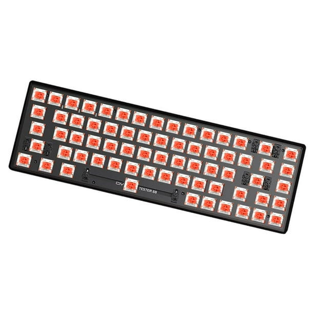 kusrkot Tester68 Mechanical Keyboard Kits Wireless 2.4G/Bluetooth 5.0 ...