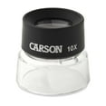 Carson, LumiLoupe‚Ñ¢ 10x Magnifying Glass, LL-10, Pre-Focused Dual Lens ...