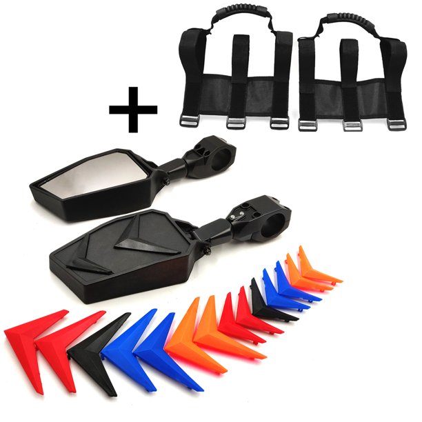 HTTMT- UTV Side Mirrors Rear View Grab Handle 1.75 HTTMT- UTV Side Mirrors Rear View Grab Handle 1.75