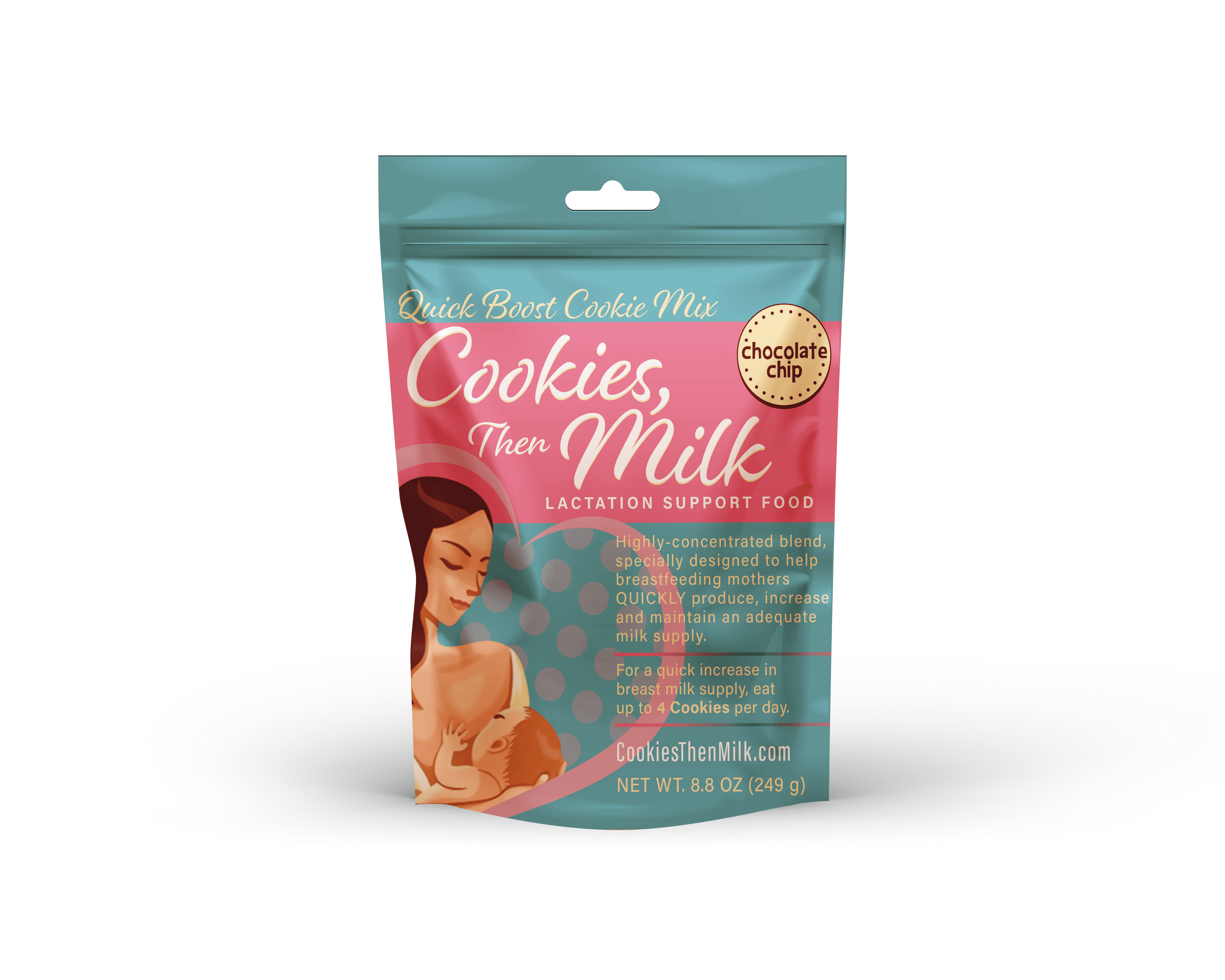 Cookies, Then Milk Chocolate Chip Lactation Cookie Mix - Walmart.com