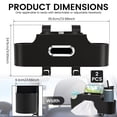 2Pcs Car Headrest Back Seat Organizer Multifunctional Vehicle Backseat ...