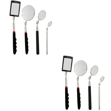 General Tools Magnetic Base Inspection Mirrors, 3 1/2 in x 2 in ...