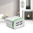 ZAROYEAX 20W USB Wall Charger 5V/4A 4 Port Plug Power Charging Adapter ... ZAROYEAX 20W USB Wall Charger 5V/4A 4 Port Plug Power Charging Adapter ...