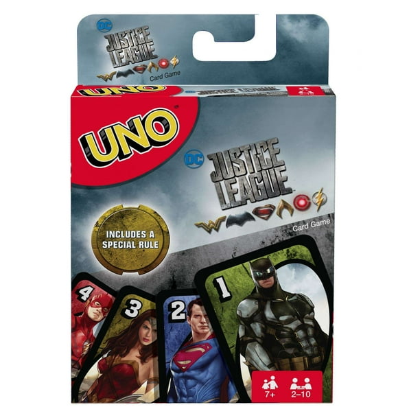 UNO DC Justice League Card Game - Walmart.com - Walmart.com