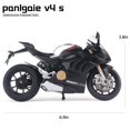 Die Cast Motorcycle Model for Ducati V4, Realistic Motorcycle Model, 1: ...
