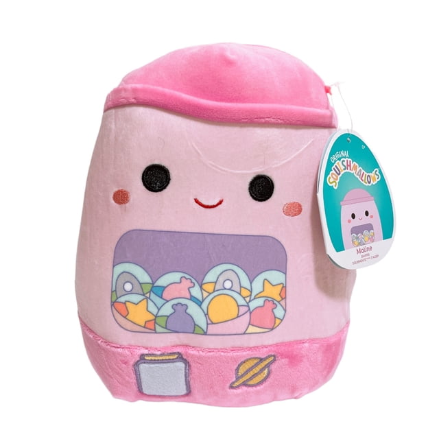 Squishmallows Kellytoy 12" Maline the Pink Claw Machine Plush Doll Toy ...
