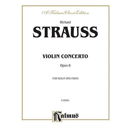 Violin Concerto, Op. 8 (Kalmus Edition) | Walmart Canada