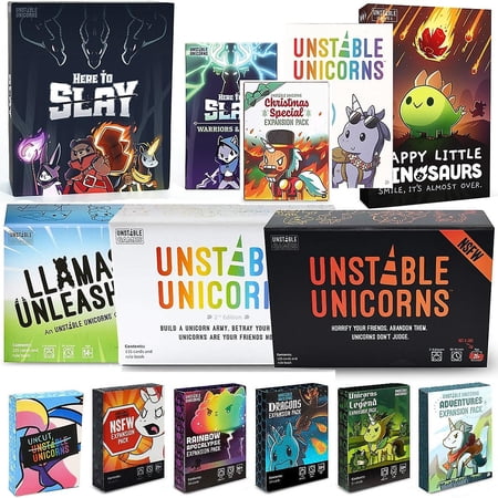 2022 Unicorns Card Game Nsfw Explode Board Game Streak Implode Barke ...