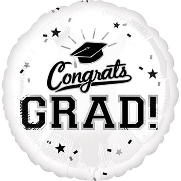 Anagram Congrats Grad Cap School Colors Cluster SuperShape 31in Foil ...