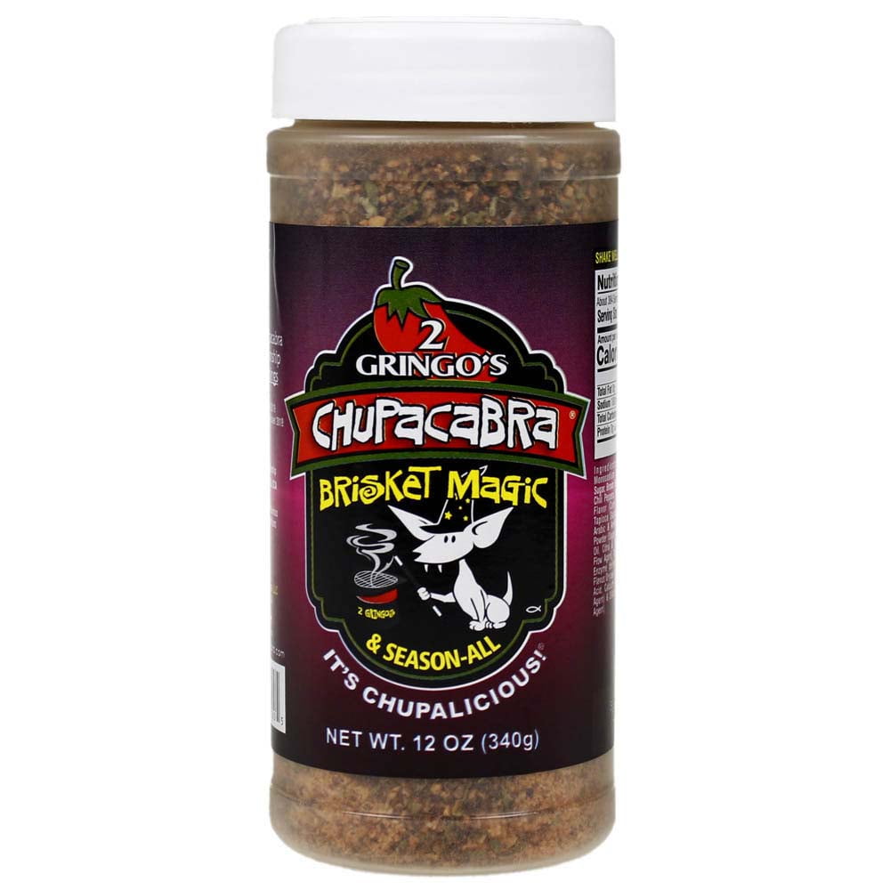 2 Gringos Chupacabra Brisket Magic Blend 12 Oz All Purpose Seasoning ...