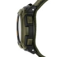 George Men's Digital Watch, Black Round Case, Green Bezel, Positive ...