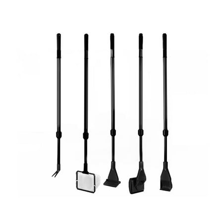 Five-in One Complete Aquarium Fish Tank Brush Cleaning Kit Fish Net ...