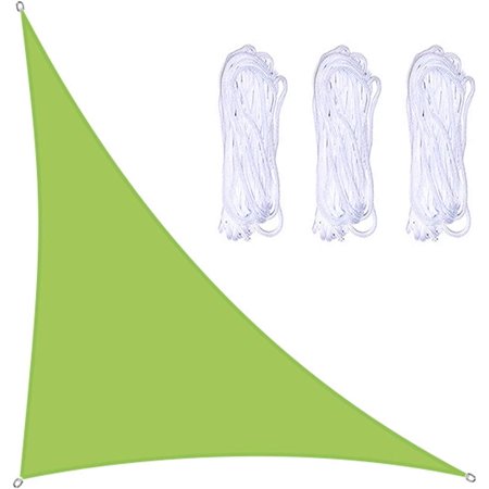 LZMY 13x13x19ft Sun Shade Sail,3 Ropes Included,UV Block Right Angle ...