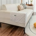 Modern Couch Arm Covers Universal Arm Rest Covers for Sofa Thickened ...