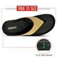 Aerothotic Terrene Toe Post Platform Sandals For Women - Walmart.com