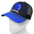 Mopar Logo Blue Graphic Visor Black Mesh Baseball Hat for Dodge Jeep ...