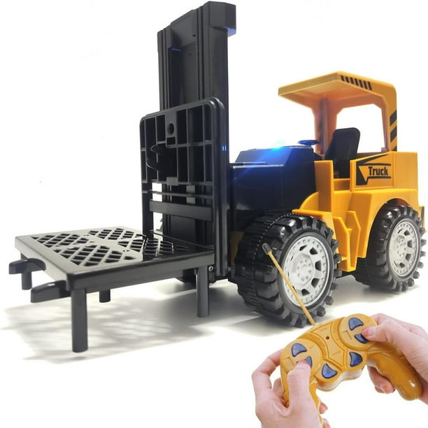 RC Forklift Toy for Kids - 5 Channel Remote Control Forklifts, 1:24 ...