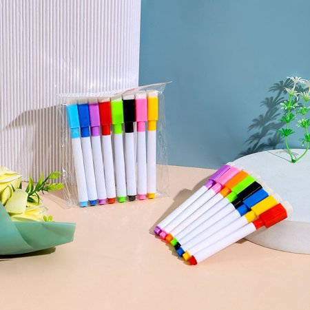 2 Colors, 16 Erasable Slate Markers - Erasable Whiteboard Markers ...