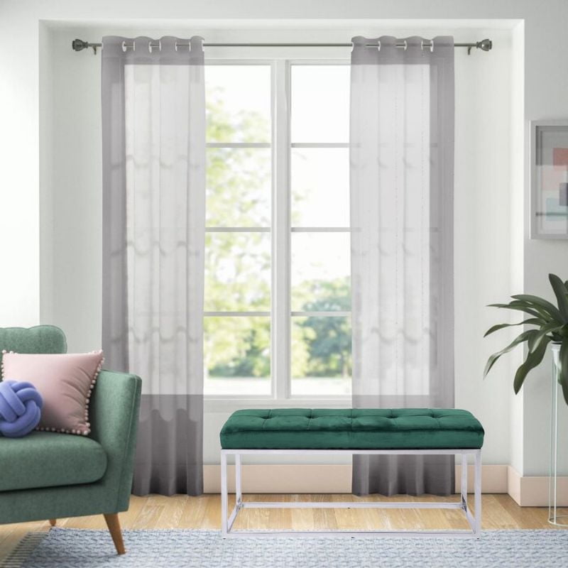 Click here for Take Me Home Furniture Irene Bench In Blue  Blue V... prices