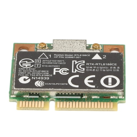 RTL8188CE WiFi Card, PCI E WiFi Card 150Mbps For Mini Computer ...