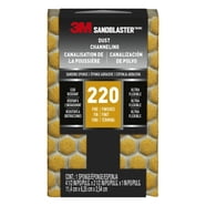3M SandBlaster Sanding Discs, 5 in x 8Hole, 220 grit, 3/pack - Walmart.com