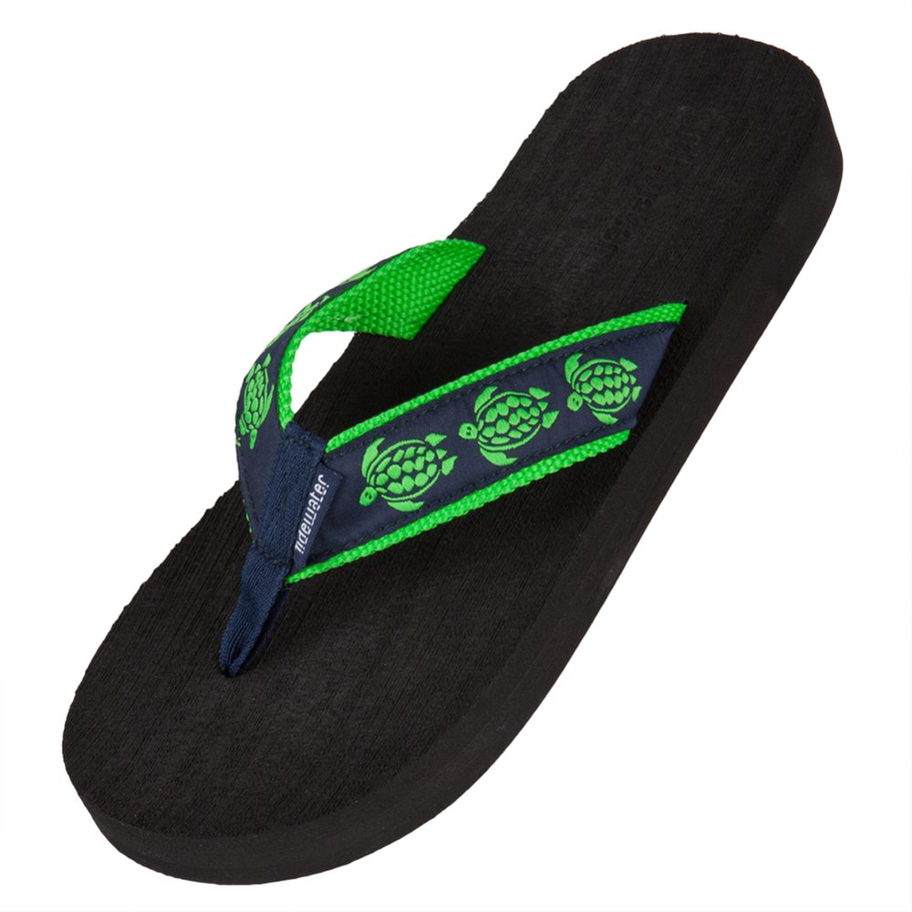 Tidewater Sandals - Sea Turtle Pattern Women's Sandal - Walmart.com ...