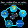 XINMENG Wireless Gaming Keyboard and Mouse Combo Set, RGB Backlit ...