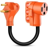 55185 Power Grip Dogbone Adapters, 30 Amp Male To 50 Amp Female ...