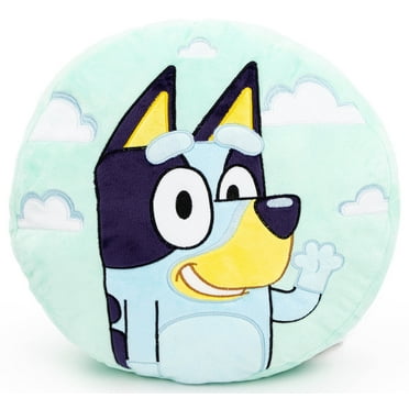 BBC Bluey 3-D Snuggle Pal Pillow for Kids, 100% Microfiber, Bingo's ...
