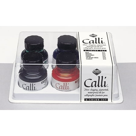 Daler-Rowney Calli Ink Set, 6-Colors | Walmart Canada