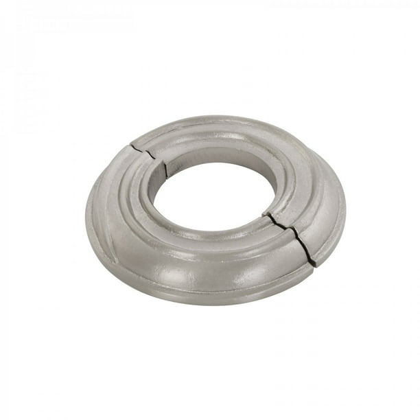 Spiral Radiator Flange Satin Finish 1-1/2" (IPS) pipe flange: 1-7/8 ...