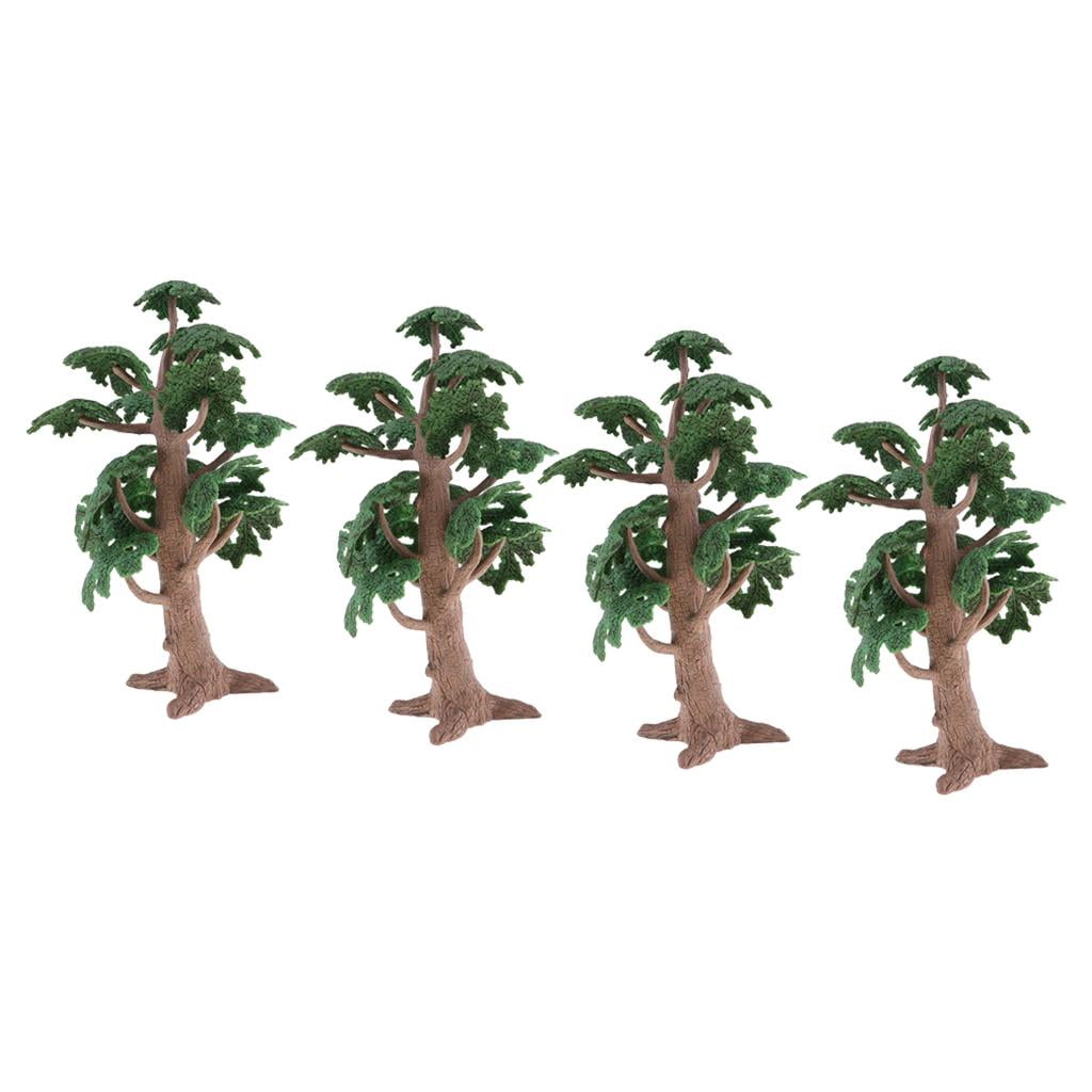 Tree 24cm Cypress Cycad Tree Green Scenery Layout DIY Sand Table Model ...