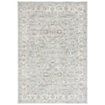 SAFAVIEH Avalon Malandra Floral Polyester Area Rug, Light Blue/Ivory, 9 ...