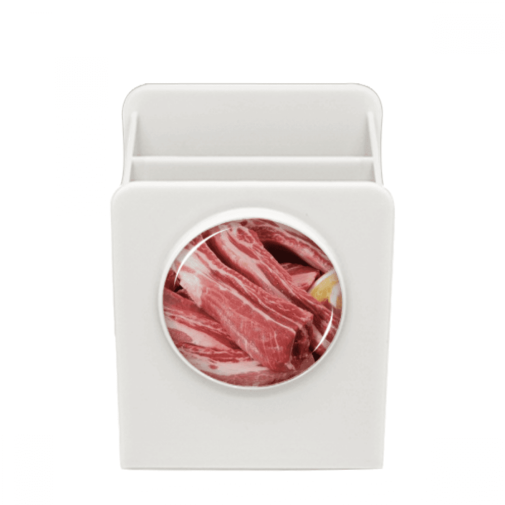Rib Chop Raw Meat Food Texture Desk Pencil Holder Cup Pen Organizer ...