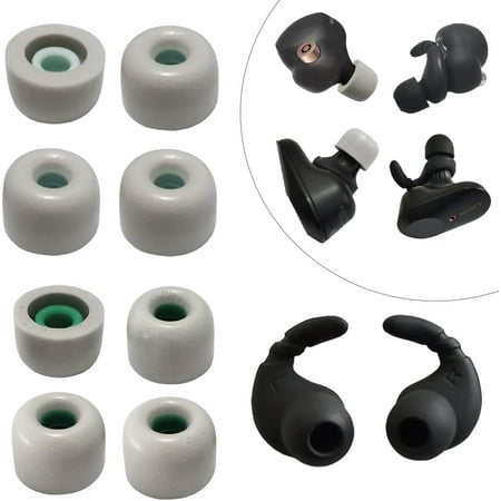 Memory Foam Eartips for Sony WF-1000XM4/WF-1000XM3 Earhook Replacement ...