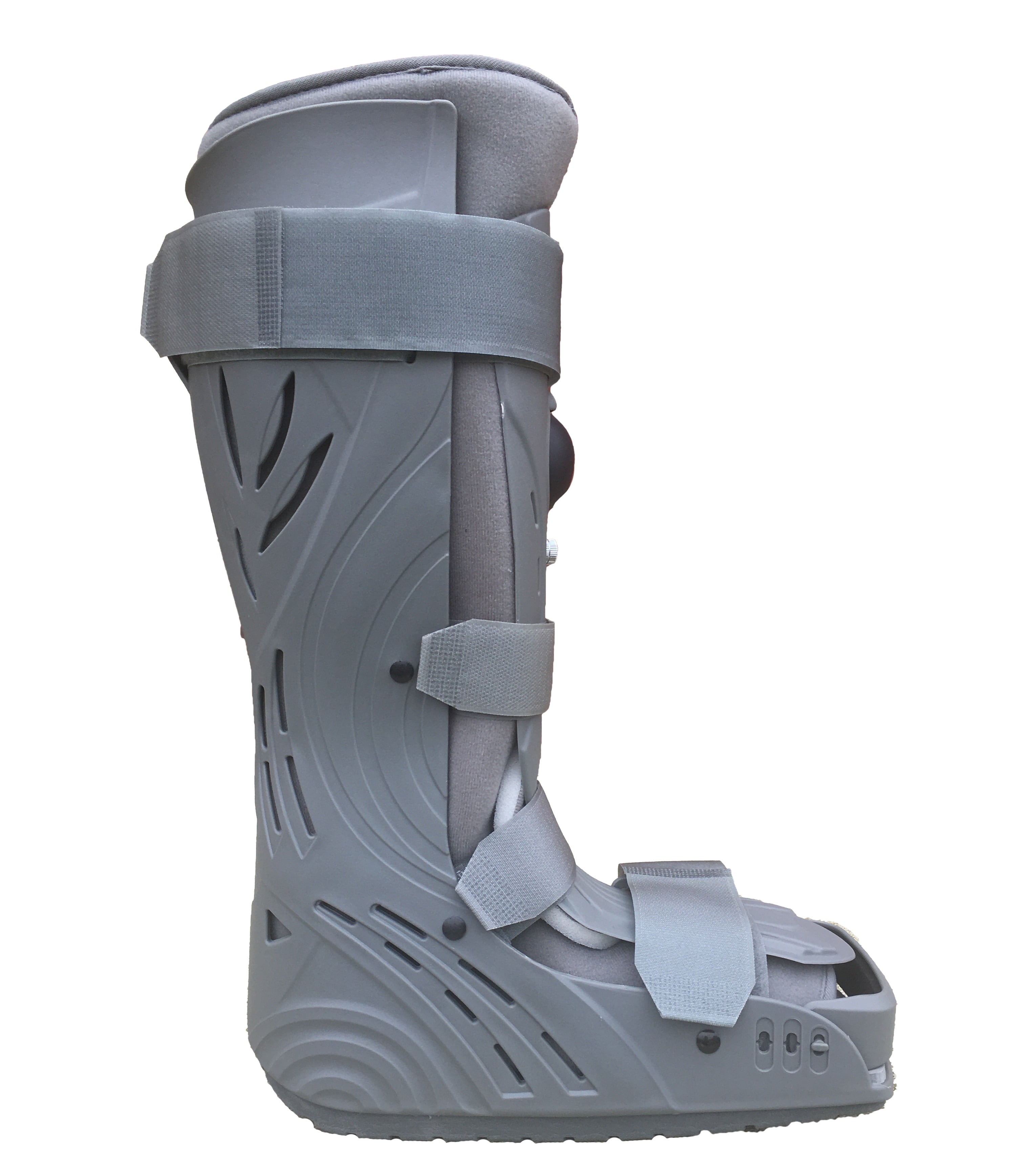 Alpha Medical Plastic Shell High-Top Air Walker Pneumatic Fracture Boot ...