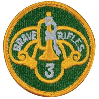 US ARMY 3RD THIRD ARMORED CAVALRY REGIMENT ACR BRAVE RIFLES PATCH ...
