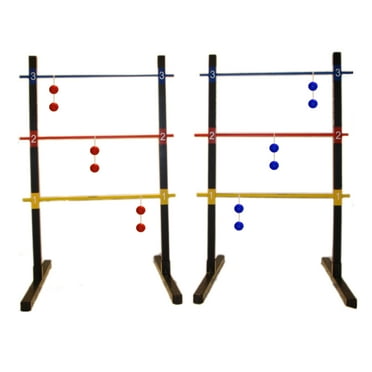 Blue Wave Solid Wood Ladder Toss Game Set - Walmart.com