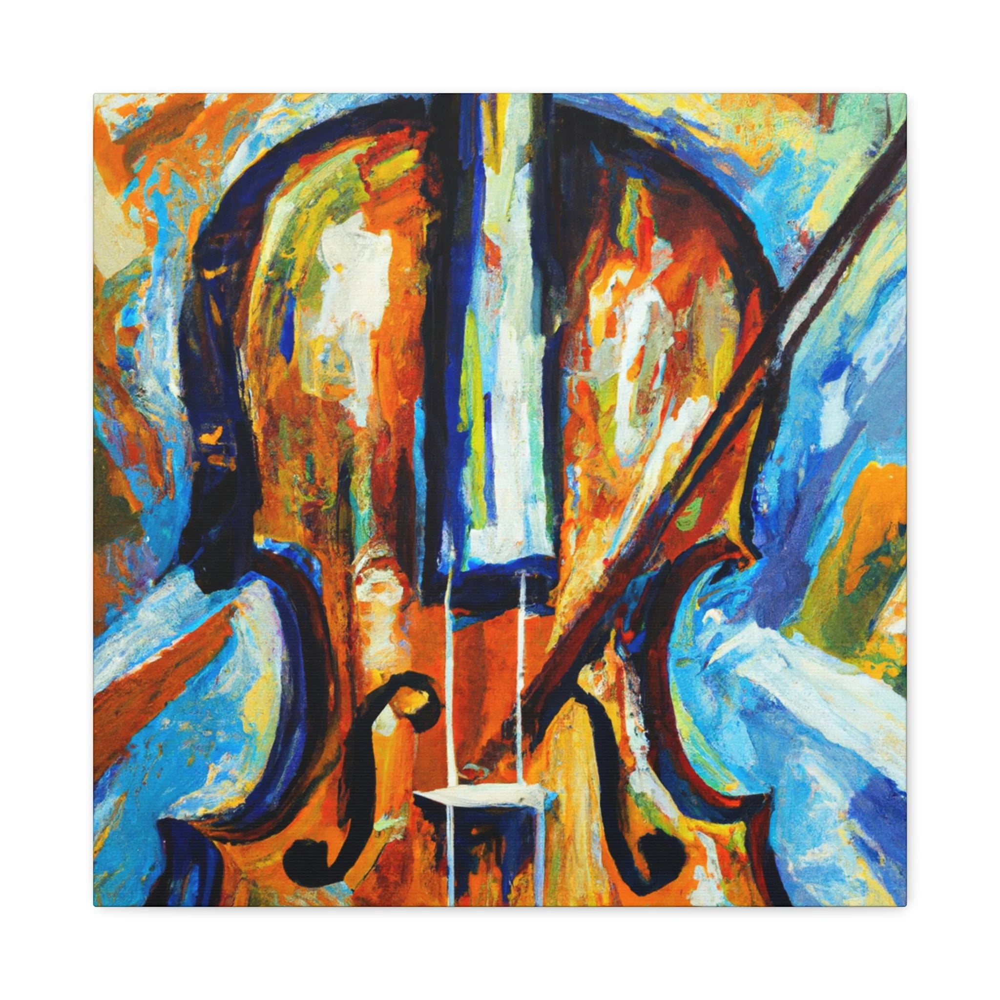 Music of Expressionism Violin - Canvas - Walmart.com