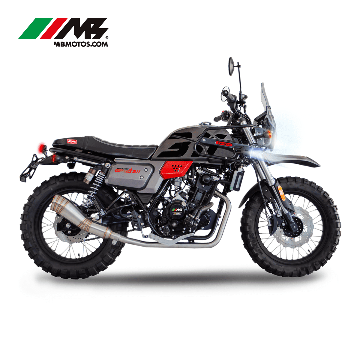 Motocicleta Adventure MB Everest 311 Performance 300cc Naranja 2024 ...
