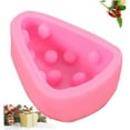 BESTYASH Classic Fondant Mold Triangle Shape Baking Tool for Chocolate ...