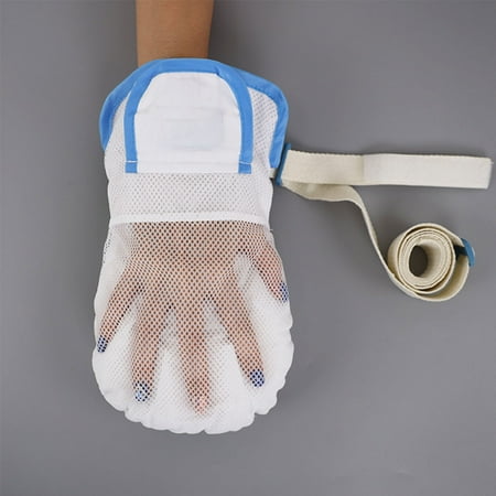 Restraint Gloves Mitts Anti-Slip Fixed Training Hand Wear Mittens ...