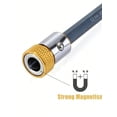 3Pcs Universal Anti-Slip Alloy Magnetic Screwdriver Bit Holder Set ...
